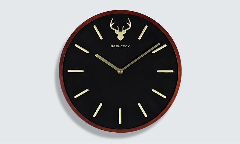 Activated carbon wooden wall clock | Wall Clock Manufacturers