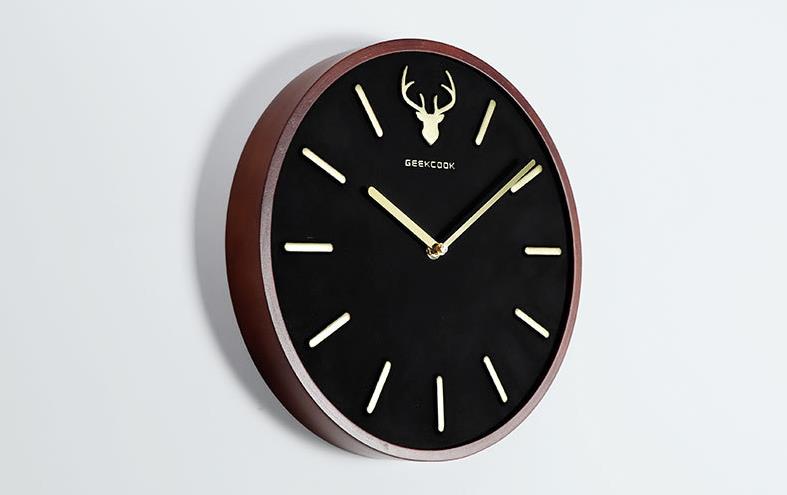 Activated carbon wooden wall clock | Wall Clock Manufacturers