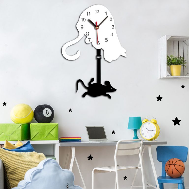Cute rat wall clock | Wall Clock Manufacturers