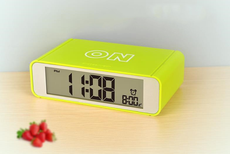 Smart luminous bedside flip digital alarm clock | Wall Clock Manufacturers