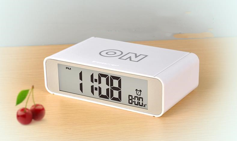 Smart luminous bedside flip digital alarm clock | Wall Clock Manufacturers